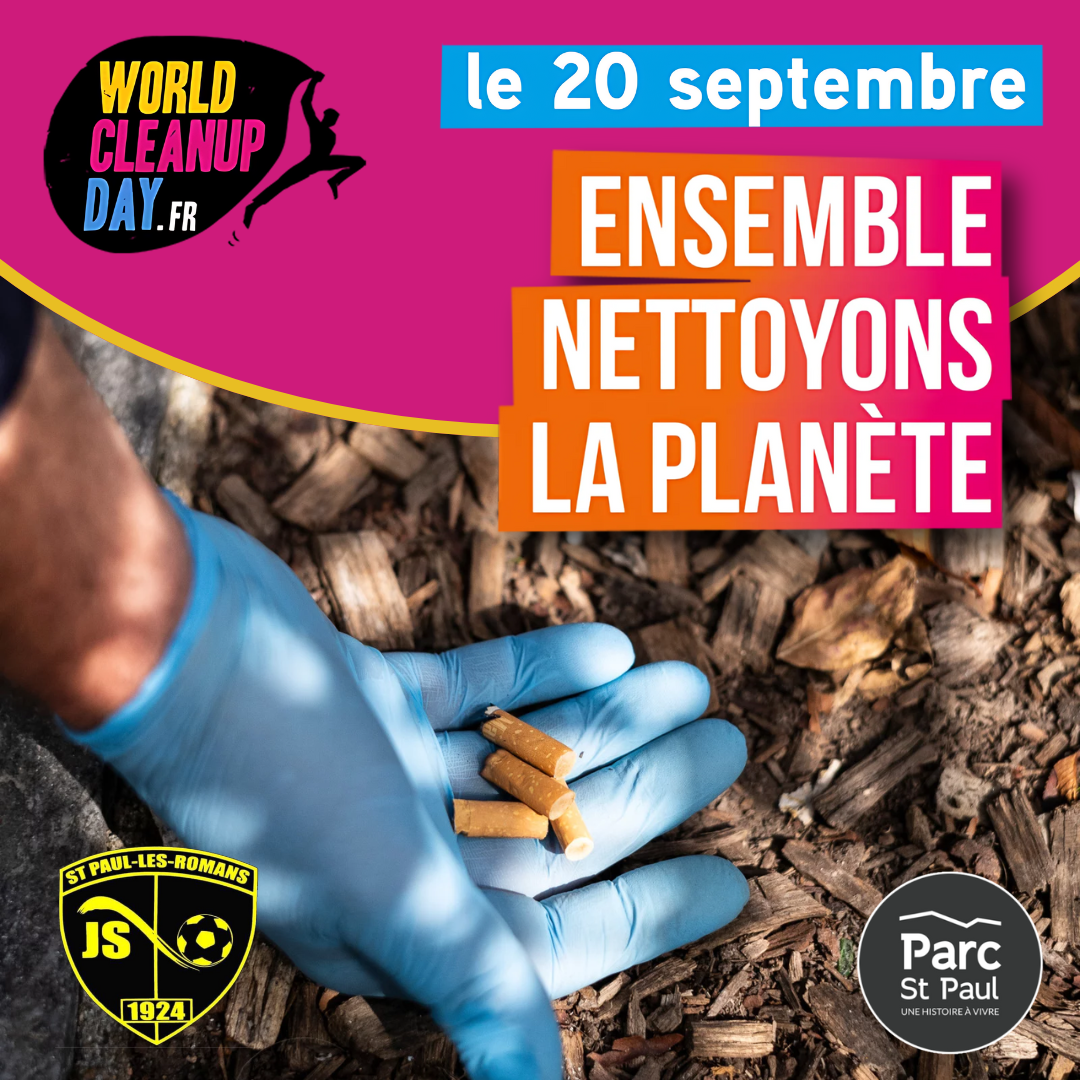 World Clean Up Day 2025 - Parc Saint Paul